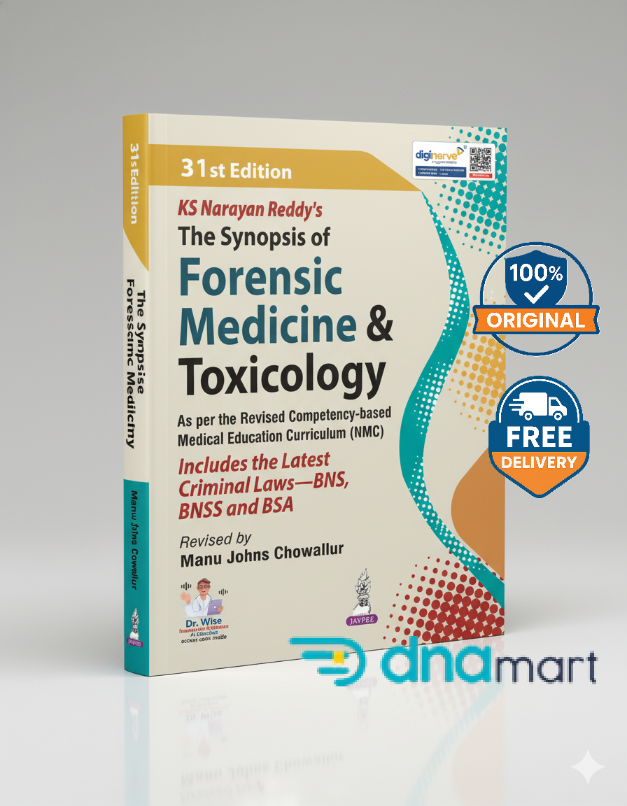 Synopsis Of Forensic Medicine And Toxicology 31/e 2026 by Narayan Reddy ...