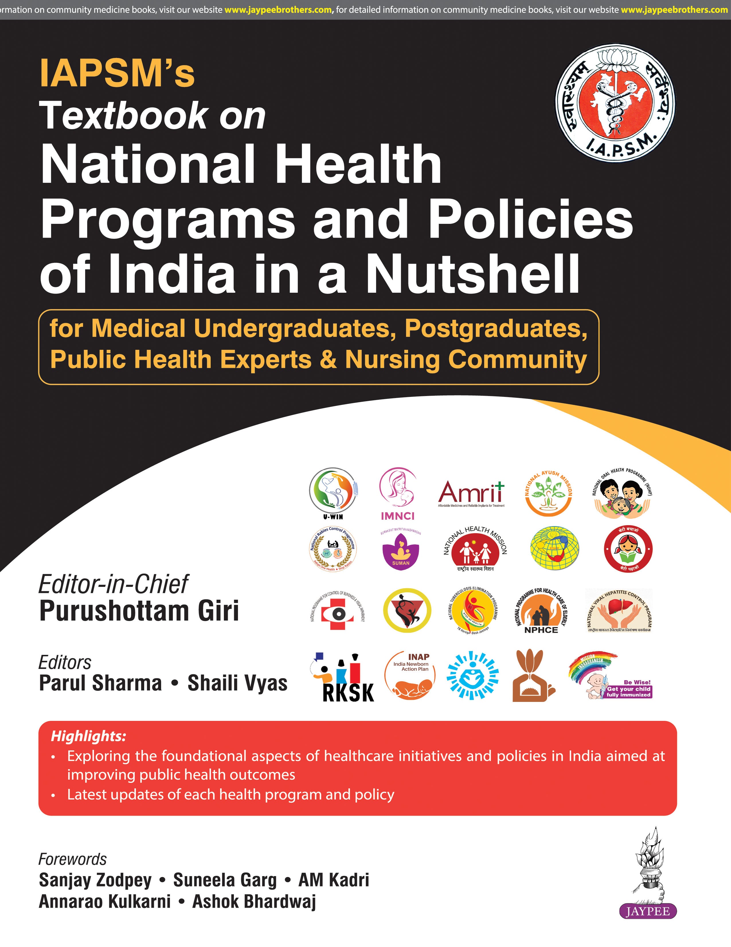 IAPSM’s Textbook on National Health Programs and Policies of India in ...